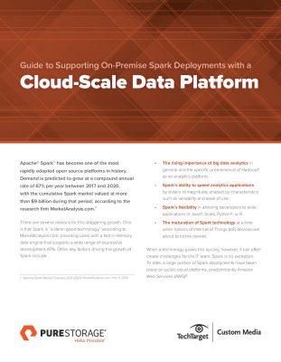 Guide to Supporting On-Premise Spark Deployments with a Cloud-Scale ...