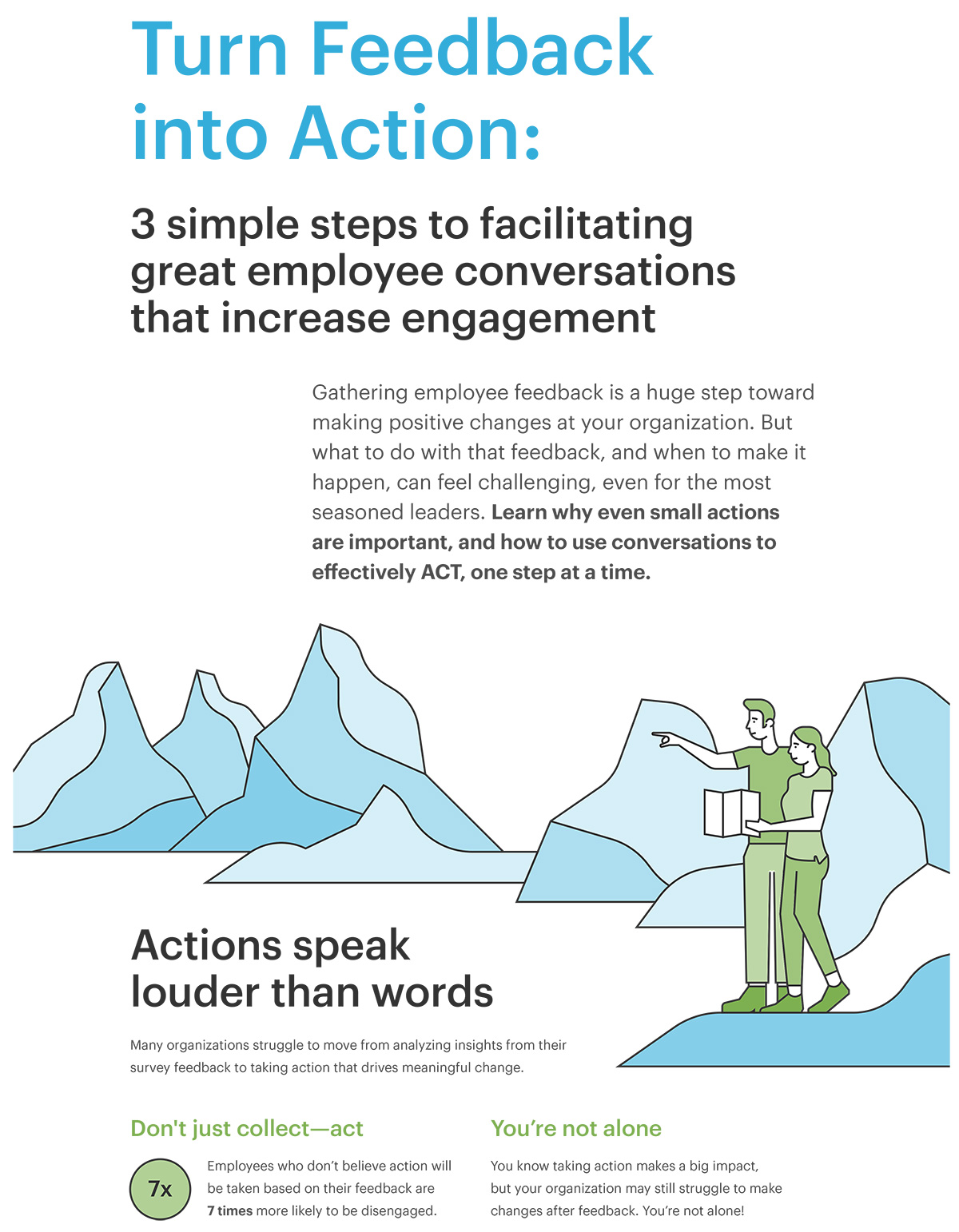 Infographic: Turn Feedback Into Action: 3 Simple Steps To Facilitating ...