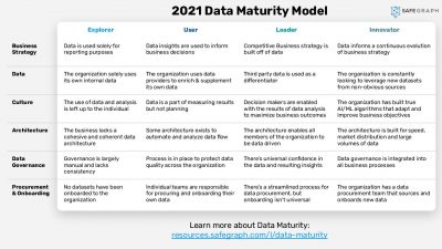 2021 Data Maturity Model | DemandTalk