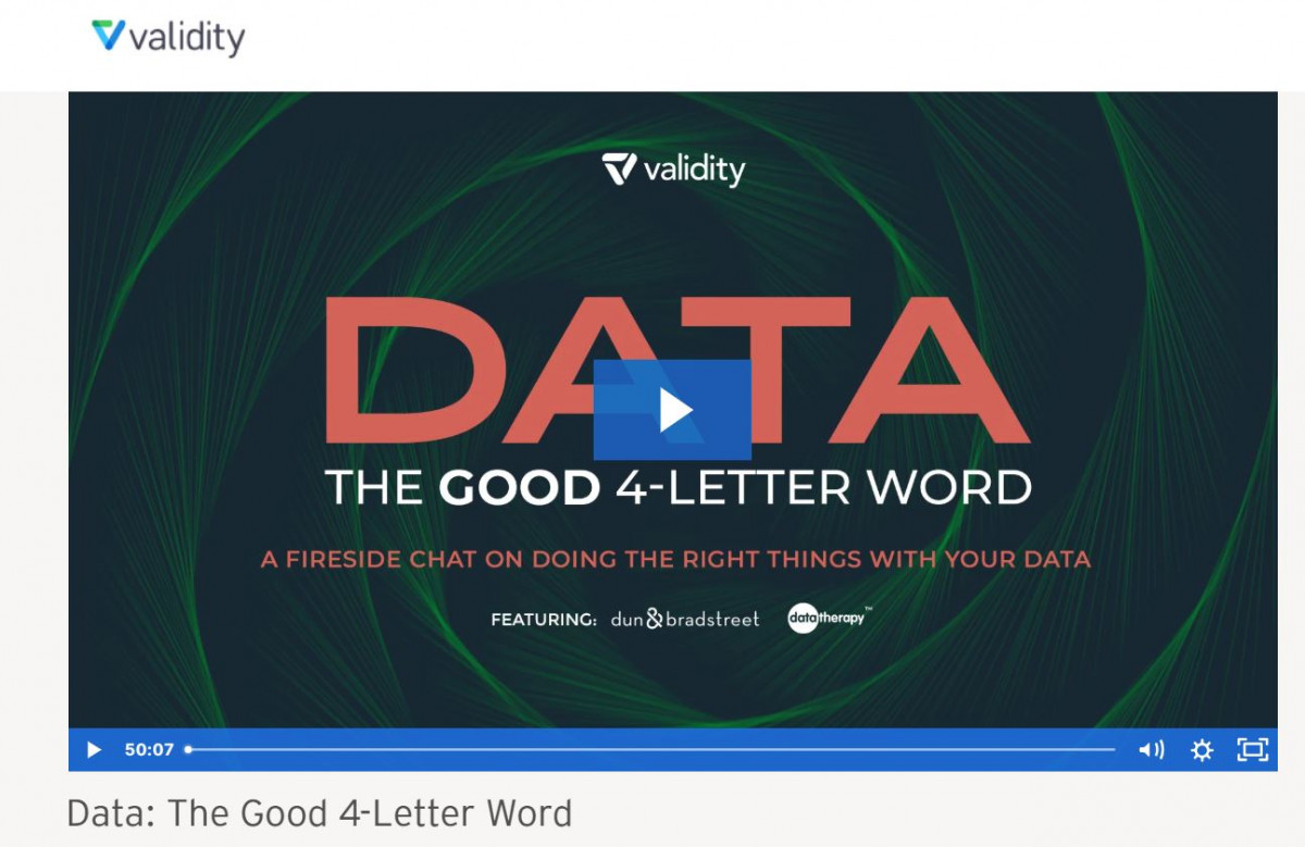 Data: The Good 4-Letter Word | DemandTalk