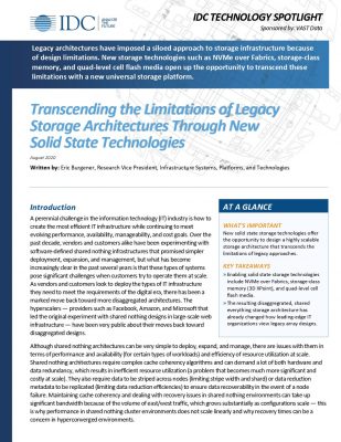 IDC Technology Spotlight: VAST Data Whitepaper | TechDemand