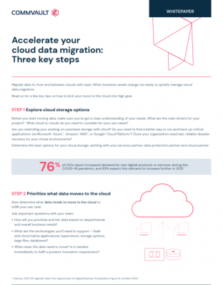Accelerate Your Cloud Data Migration Three Key Steps Whitepaper