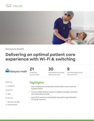 Delivering an optimal patient care experience with Wi-Fi and switching ...