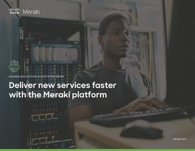 Deliver new services faster with the Meraki platform Whitepaper | TechDemand