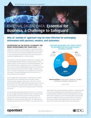 External Digital Data: Essential for Business, a Challenge to Safeguard ...