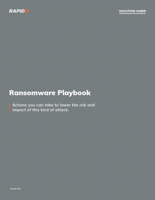 Ransomware Playbook: How to Lower Attack Risk and Reduce the Impact ...