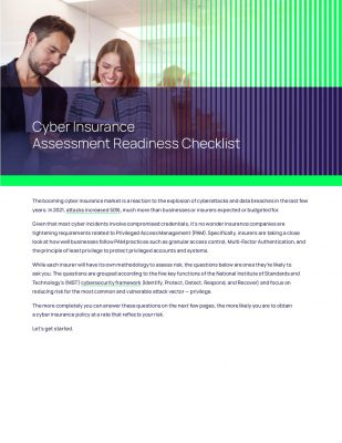 Cyber Insurance Readiness Checklist Whitepaper | TechDemand