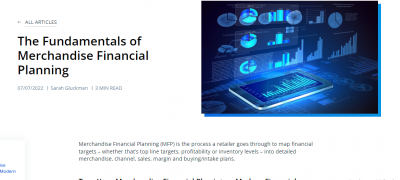 The Fundamentals of Merchandise Financial Planning Whitepaper | FinTech ...