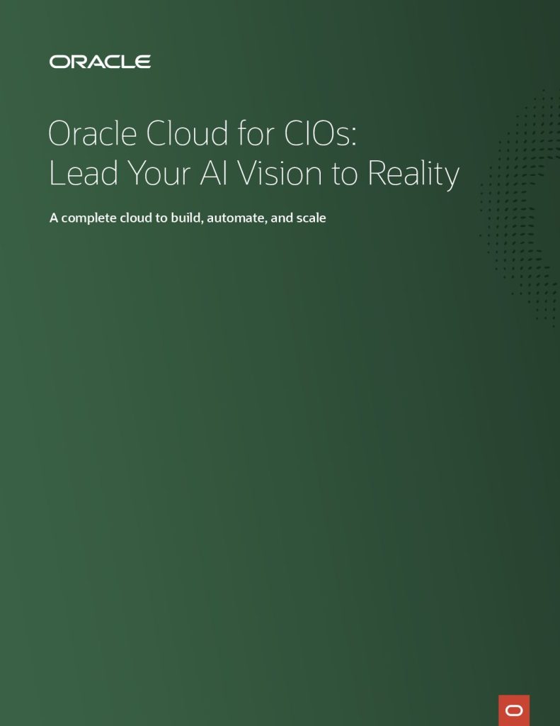 Oracle Cloud for CIOs: Lead Your AI Vision to Reality | DemandTalk