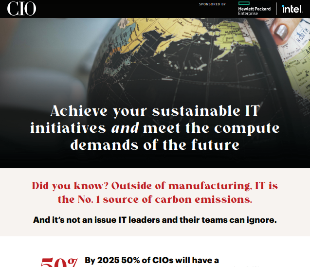 Achieve your sustainable IT initiatives and meet the compute demands of ...