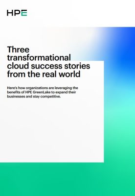 Three transformational cloud success stories from the real world ...