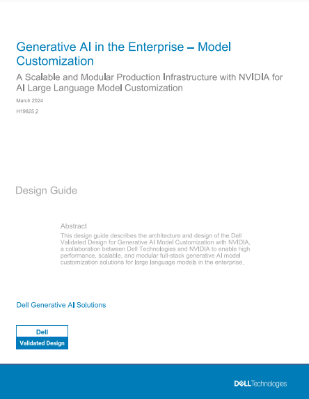 Generative AI in the Enterprise – Model Customization | DemandTalk