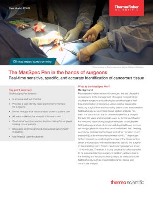 The MasSpec Pen in the hands of surgeons | DemandTalk