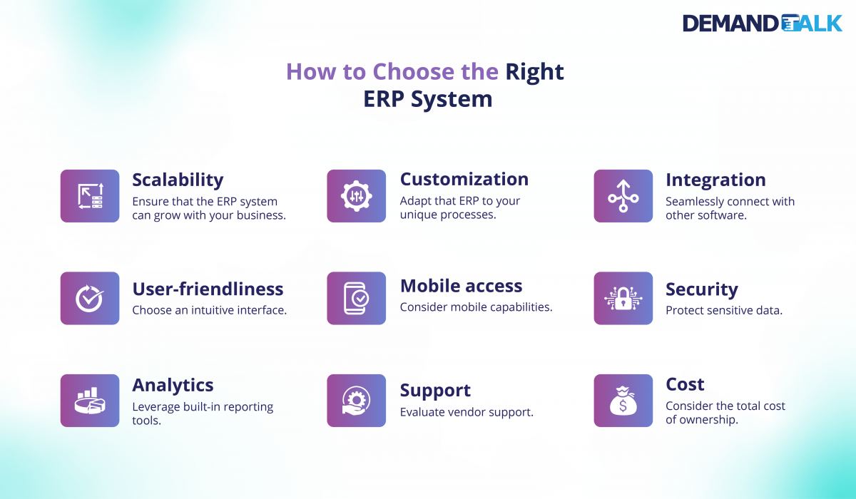 Maximize Your Business by Choosing the Right ERP System | DemandTalk