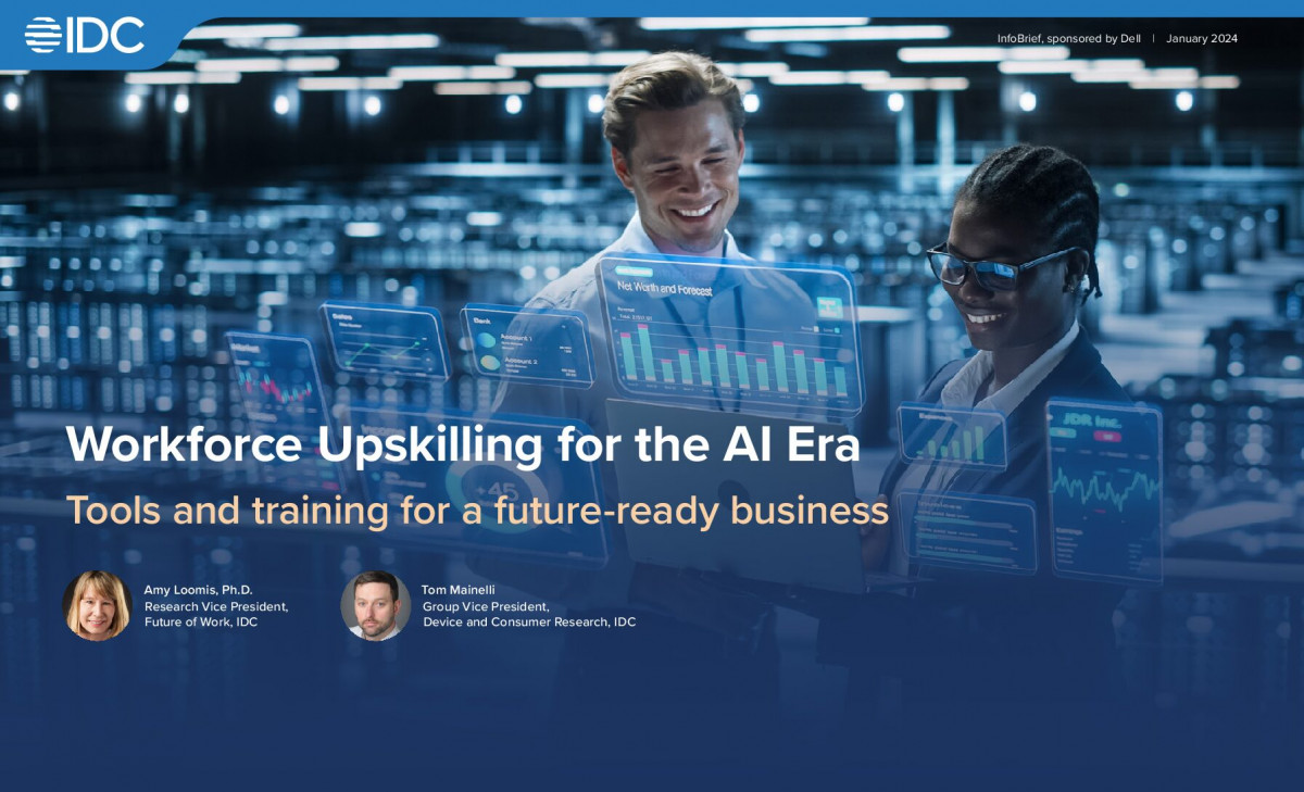 IDC Infobrief: Workforce Upskilling for the AI Era Tools and training ...