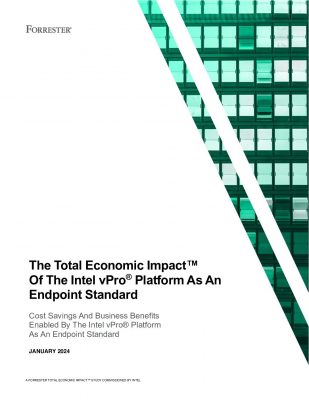 Cost Savings and Business Benefits Enabled by the Intel vPro® Platform ...