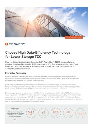 Choose High Data-Efficiency Technology for Lower Storage TCO | DemandTalk