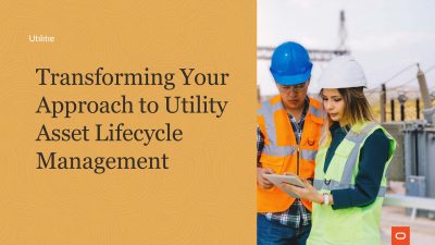 Transforming Your Approach to Utility Asset Lifecycle Management ...