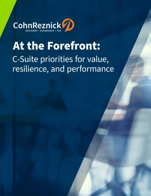 At the Forefront: C-Suite priorities for value, resilience, and performance | DemandTalk