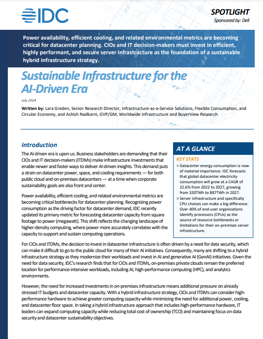 Sustainable Infrastructure for the AI-Driven Era | DemandTalk