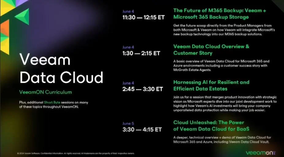 The Future of M365 Backup: Veeam + Microsoft Backup Storage | DemandTalk