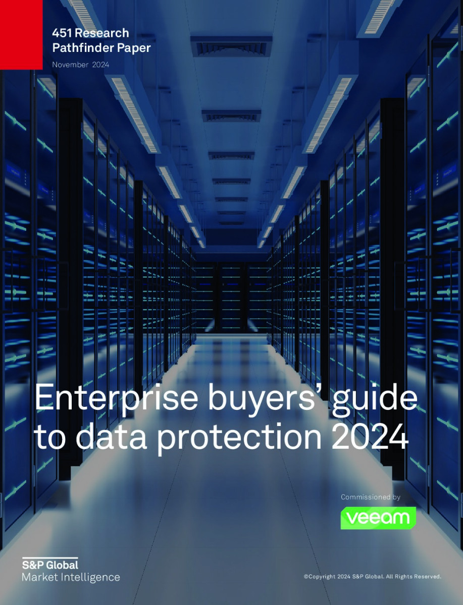 451 Research: Enterprise Buyer’s Guide to Data Protection 2024 | DemandTalk