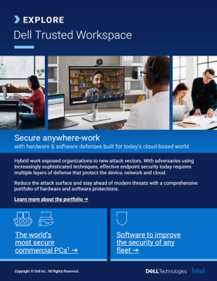 Dell Trusted Workspace – Secure Anywhere-Work