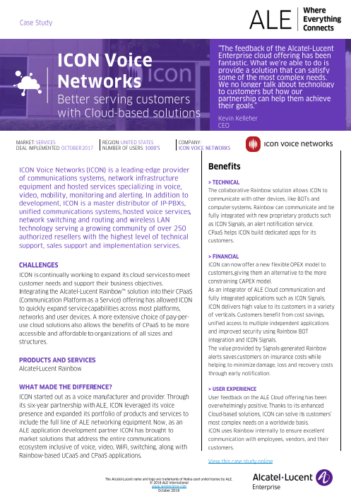 ICON Voice Networks – Better serving customers with Cloud-based solutions | DemandTalk