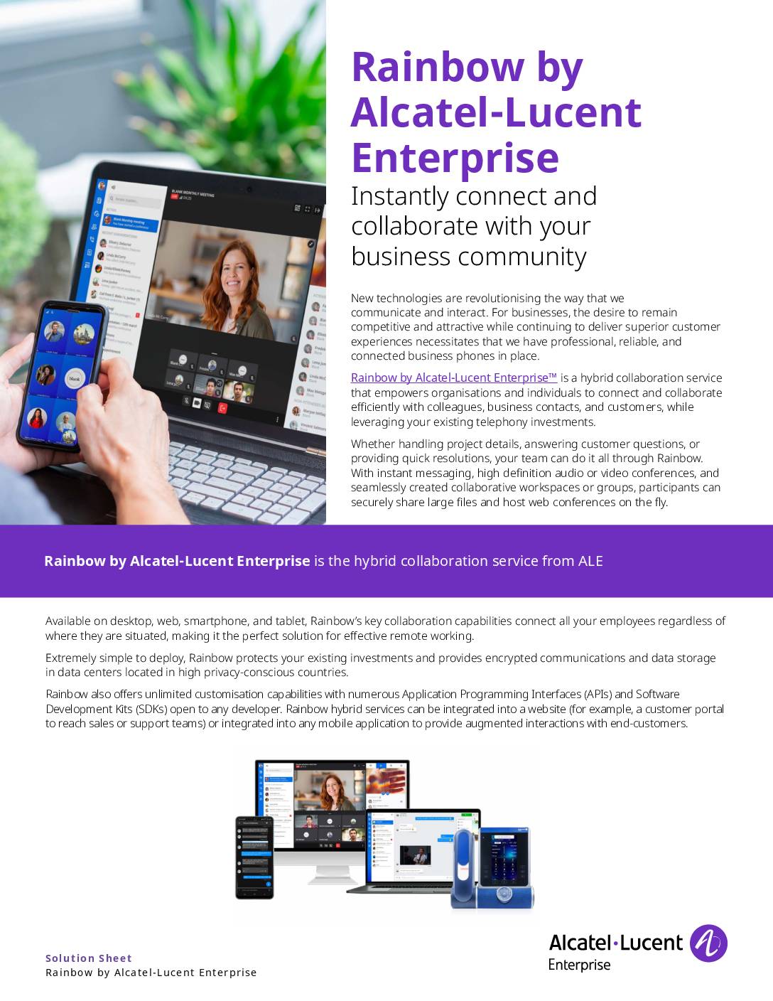 Rainbow by Alcatel-Lucent Enterprise | DemandTalk