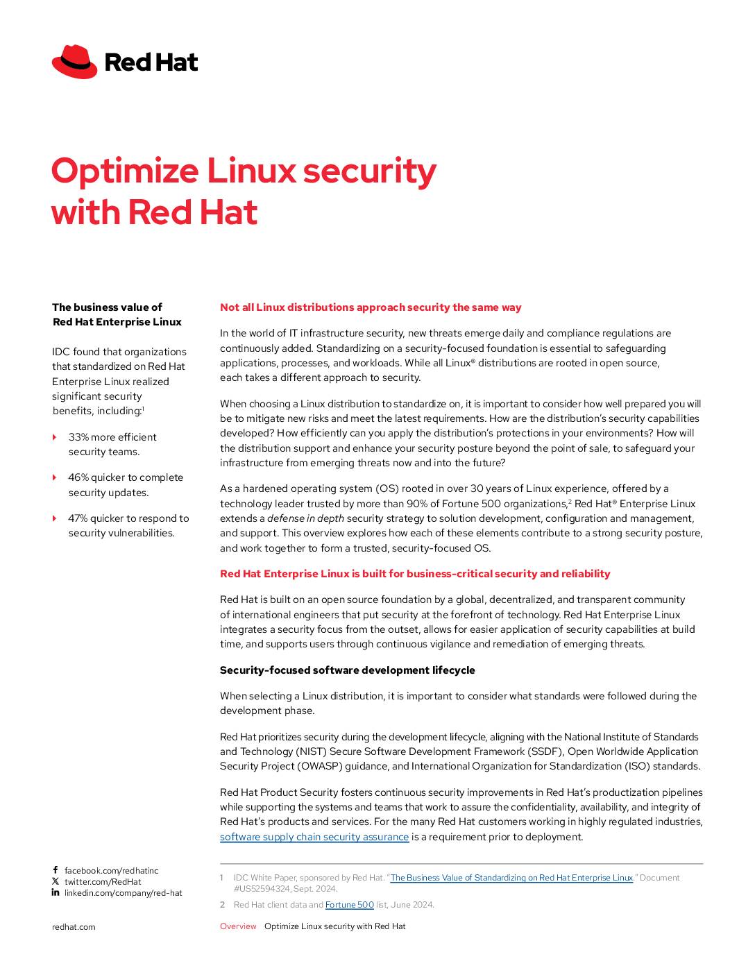 Optimize Linux security with Red Hat | DemandTalk
